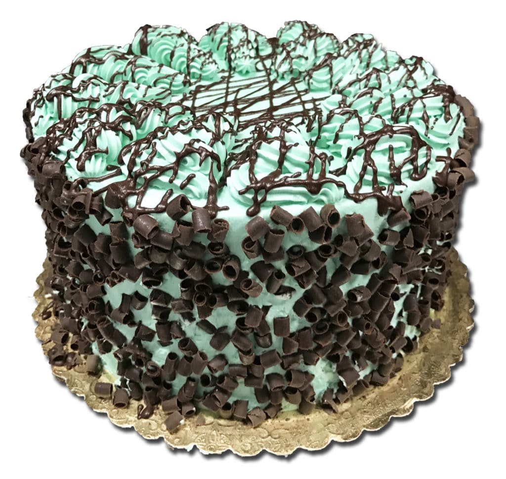 Aggies Chocolate Mint Torte - 3 Layer - Aggie's Bakery & Cake Shop