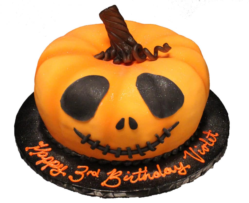 Pumpkin Halloween Cake, 3D - Aggie's Bakery & Cake Shop